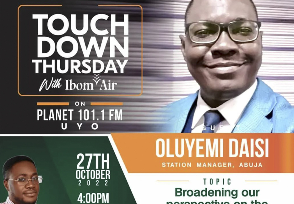 Touchdown Thursday with Oluyemi Daisi, Station Manager, Abuja – Ibom Air
