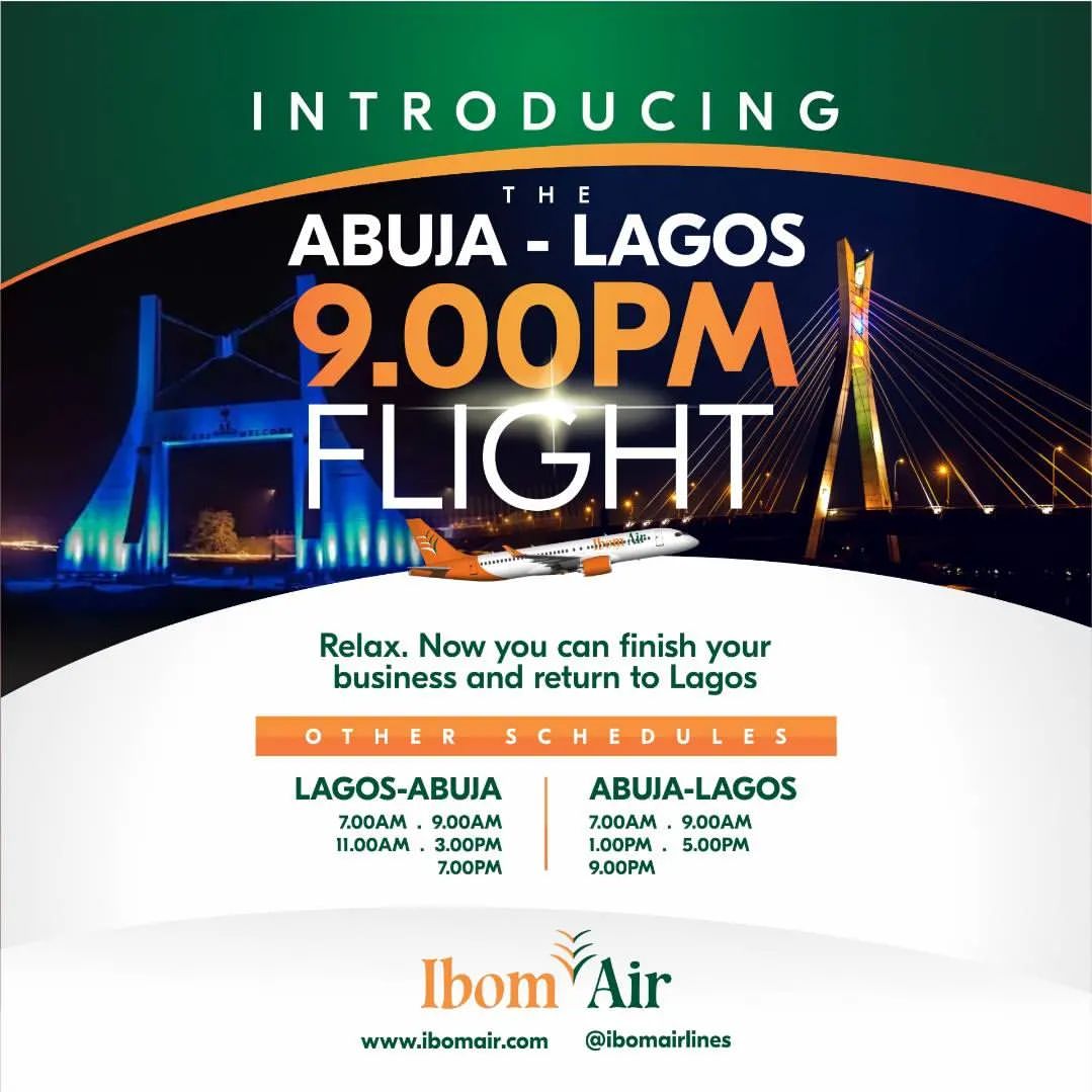 Ibom Air - Nigerian Local Flights - African Regional Flights